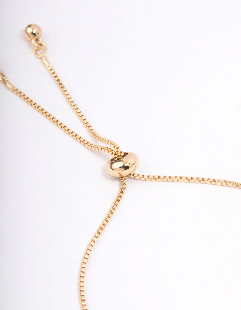 Gold Plated 777 Angel Number Bracelet - Lovisa